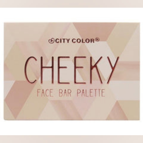 City Color | Makeup | City Color Cheeky Face Bar Palette Gold And Cream ...